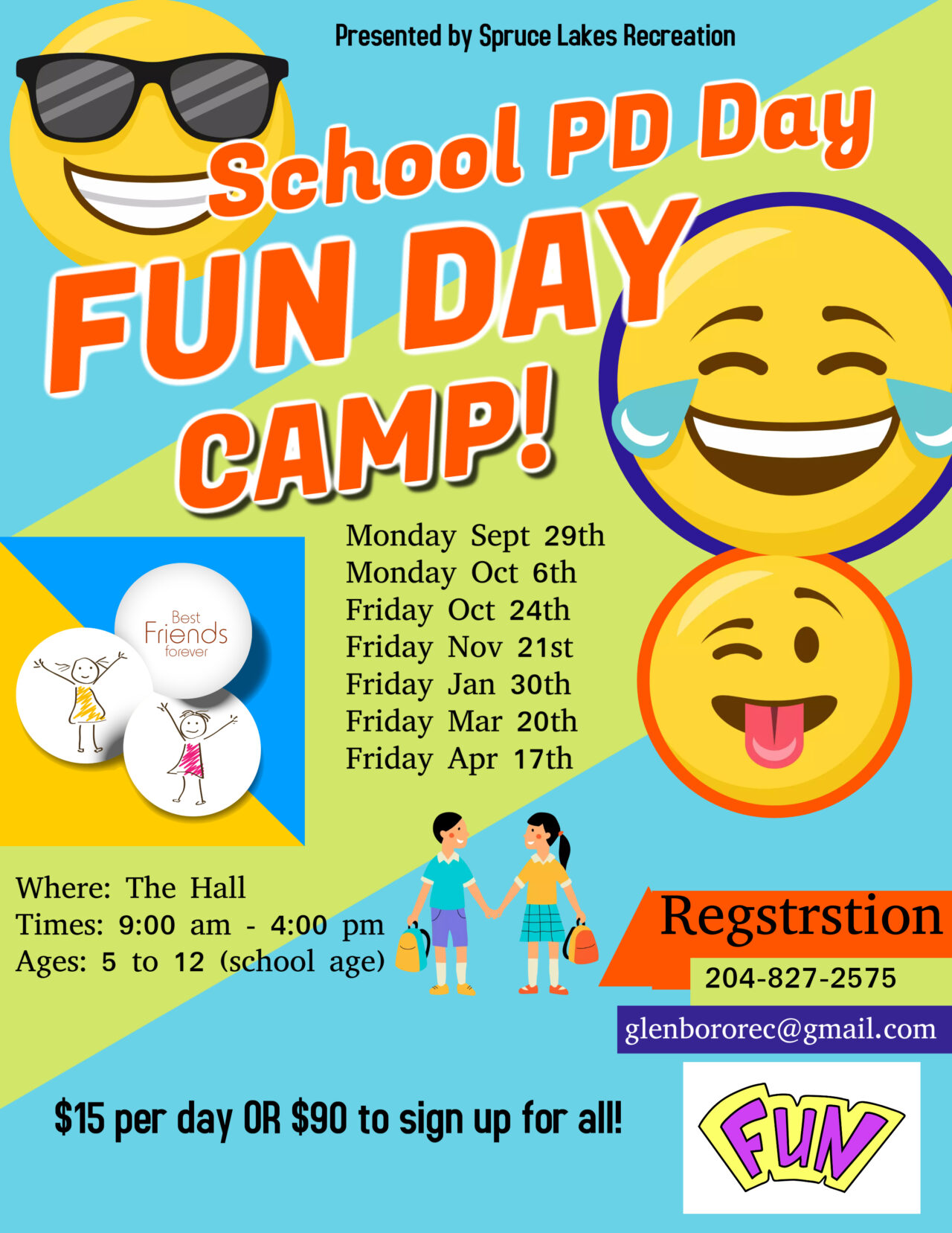 PD Day Fun Camps! - Glenboro